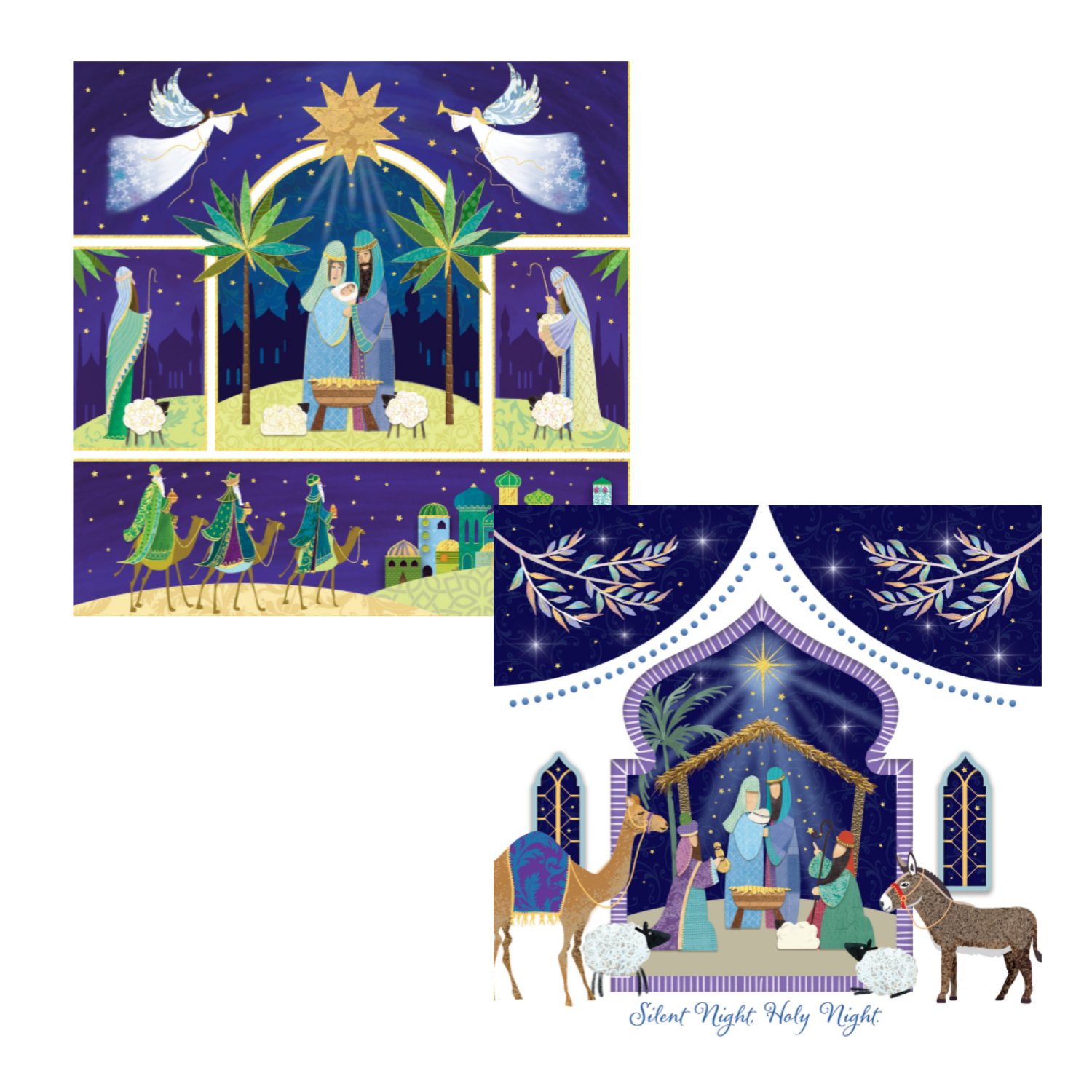 Christmas Cards Twin Pack - Gathering at Bethlehem / Nativity – SCIAF ...