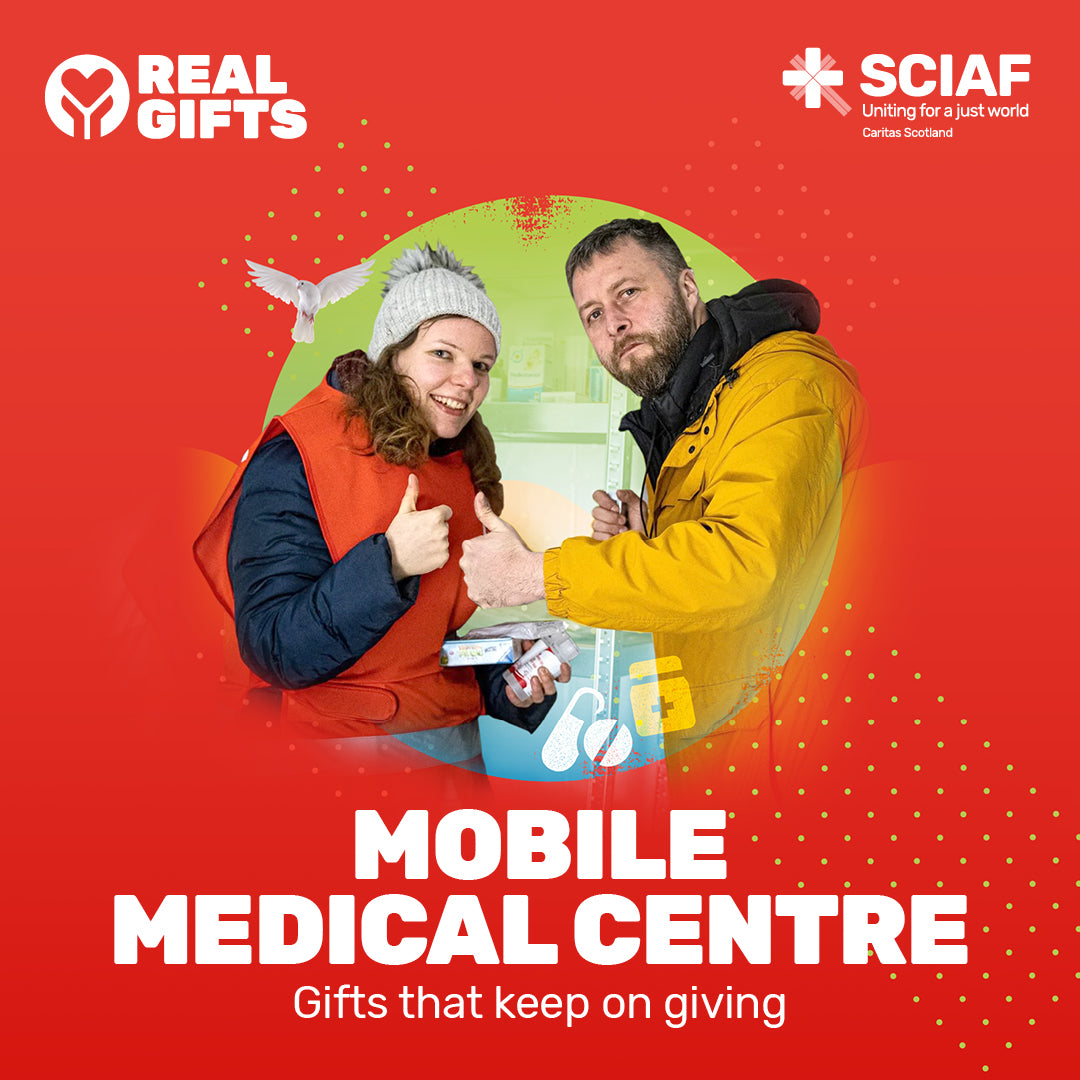 Mobile medical centre – SCIAF Real Gifts Store
